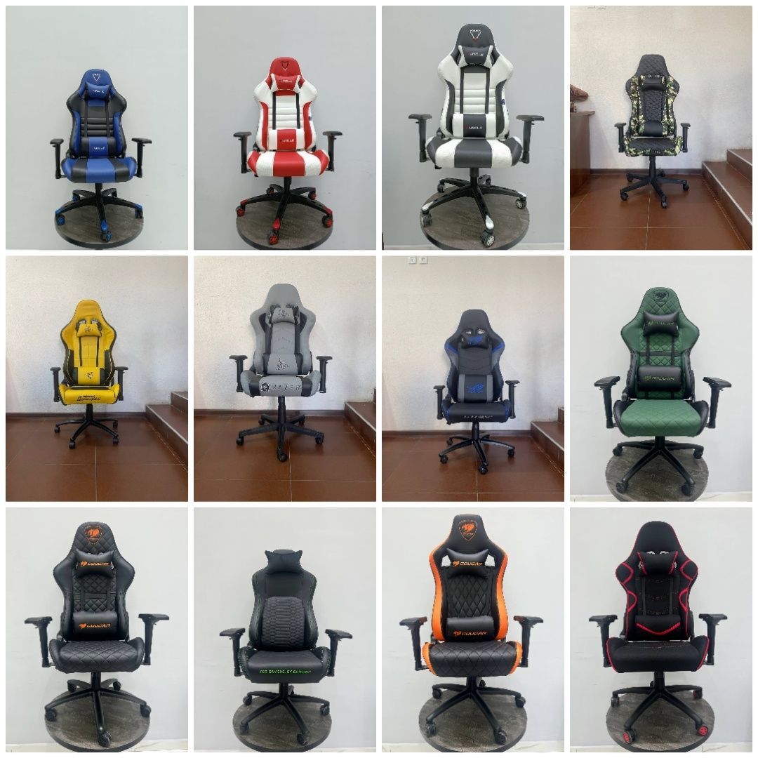 Компьютерное игровое геймерское кресло Cougar, Razer, Redline в ...