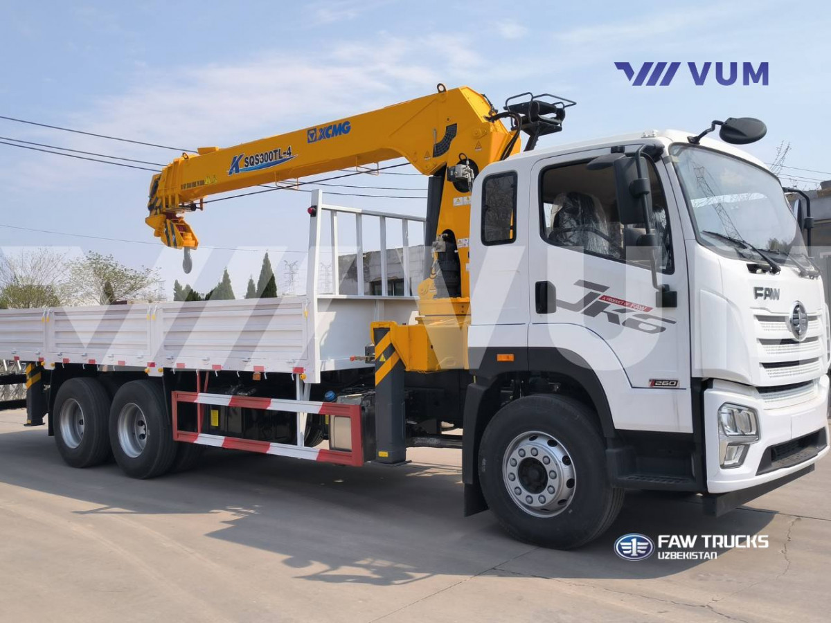Кран-манипулятор FAW JK6 6x4 (12 т) в Ташкенте, цена 63570 доллар от ...