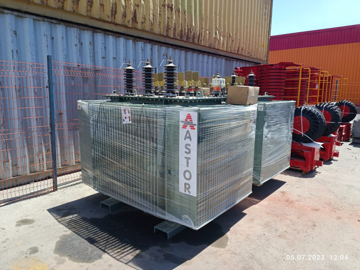 Трансформатор 2500кВА 35/0.4кВ масляного типа, марки “ASTOR” в Ташкенте ...
