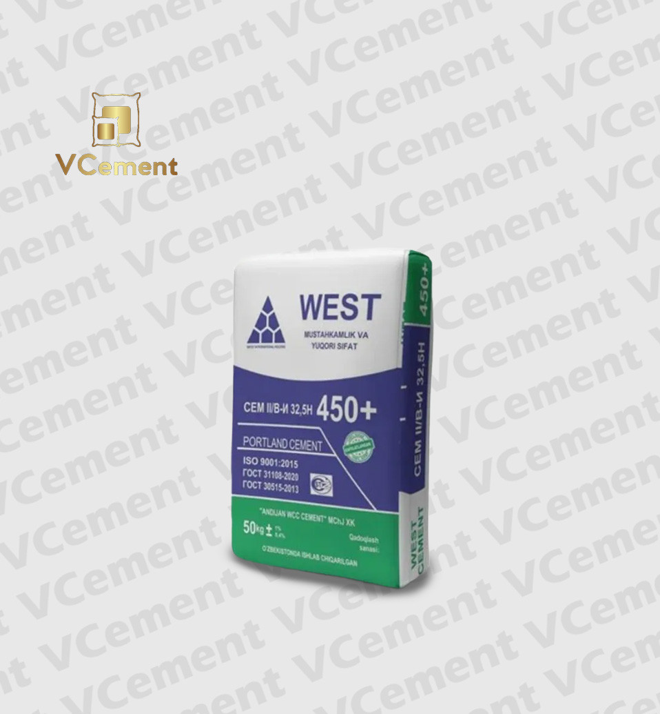 Цемент WEST #450 (50 кг) в Ташкенте, цена 445 сум от VCement, купить в ...